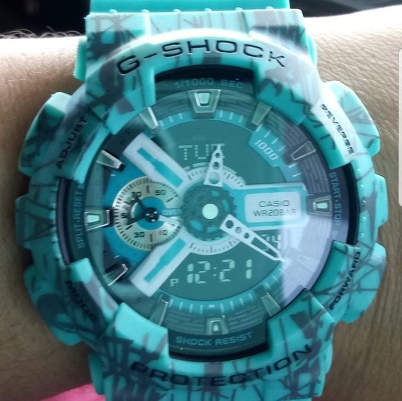G-Shock | Accessories | Gshock Turquoise Watch Firm Price | Poshmark